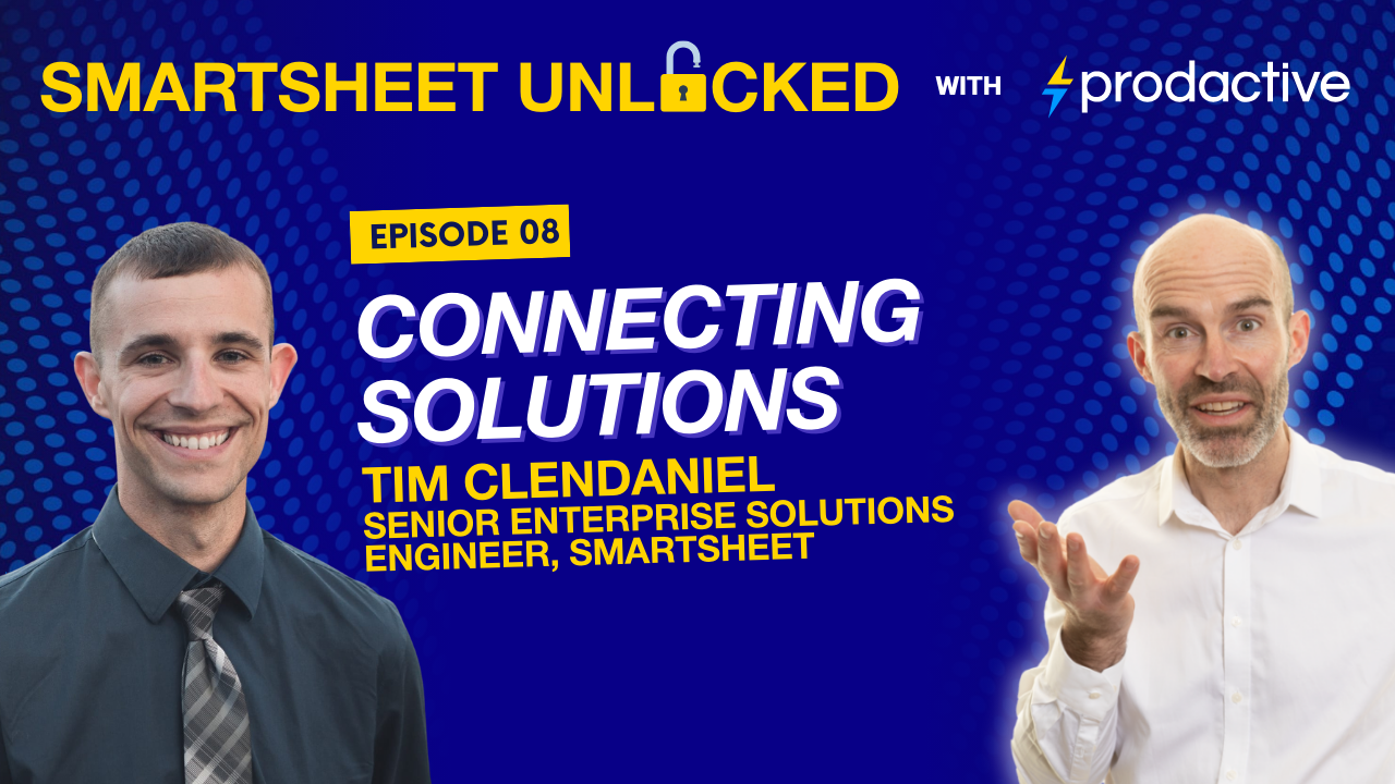 Episode 8: Connecting Solutions - Tim Clendaniel - Prodactive