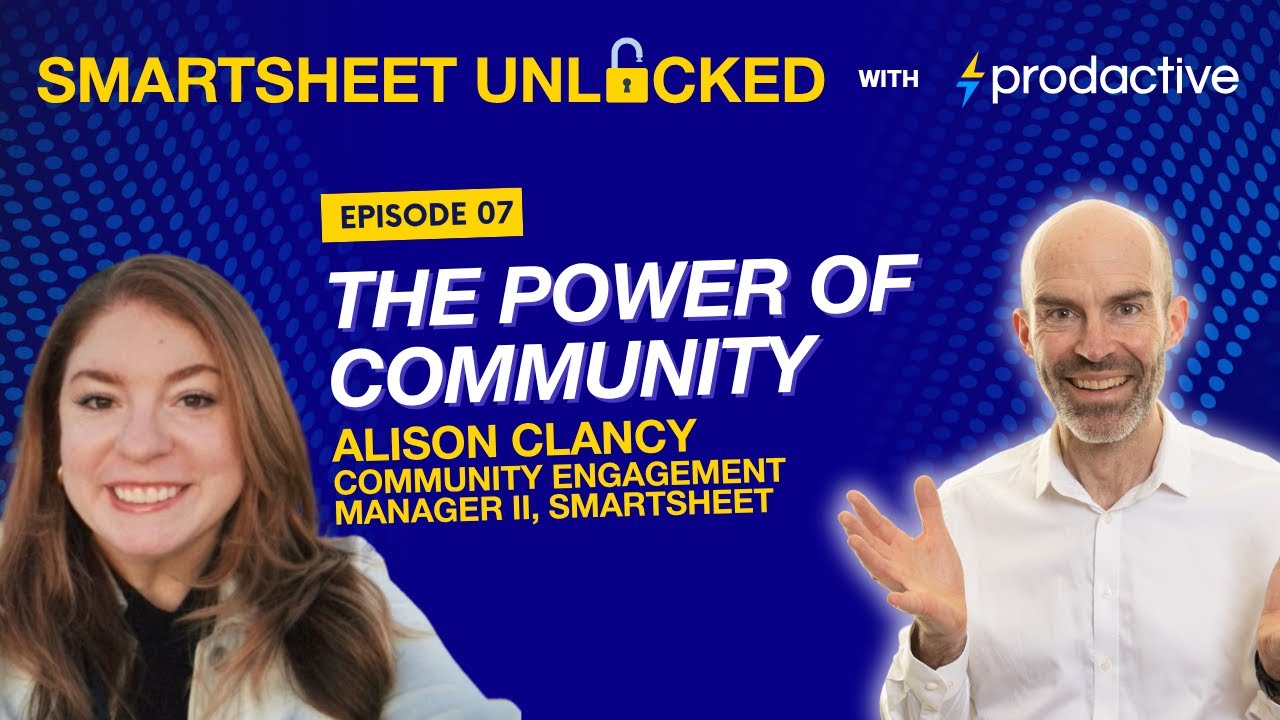Episode 7: The Power of Community - Alison Clancy - Prodactive