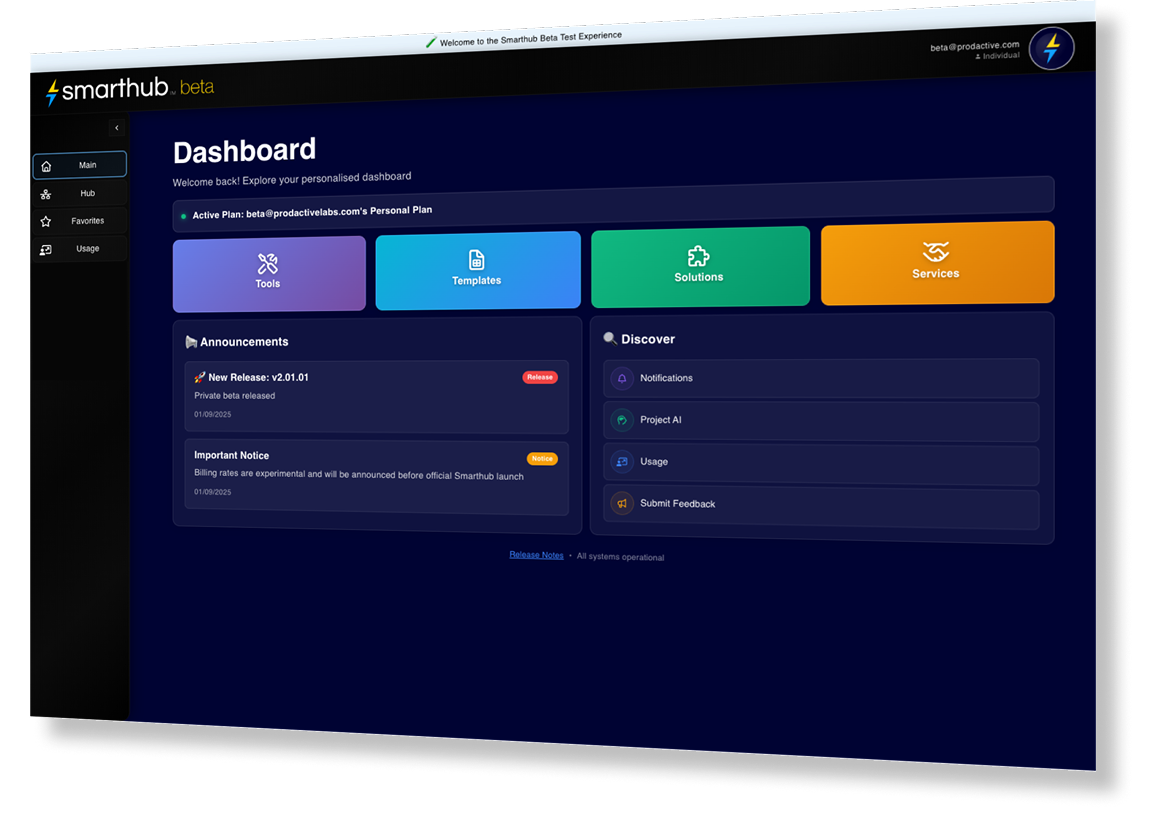Smarthub™ - Prodactive